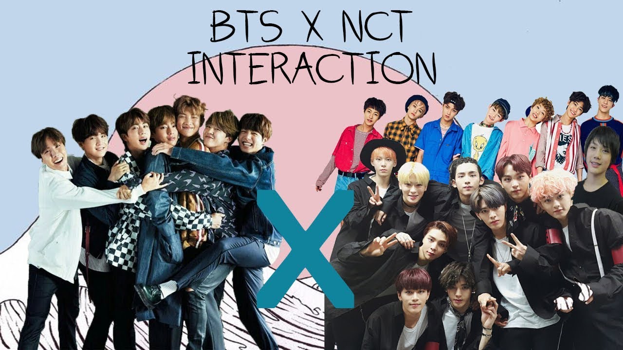 BTS x NCT interaction [Also known as the shortest video on the internet ...