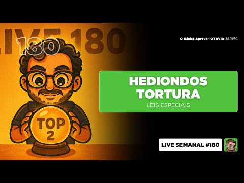 Leis Extravagantes: Tortura e Hediondos | Mentoria OBA | Live #180