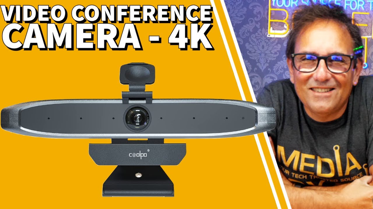 Video Conference Camera - 4K Webcam Smart Gesture-Control Focus AI Auto ...