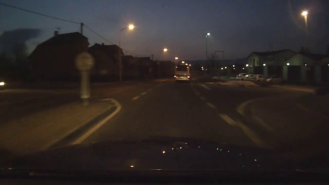 Anytek X28 dash camera - ráno (morning) - YouTube