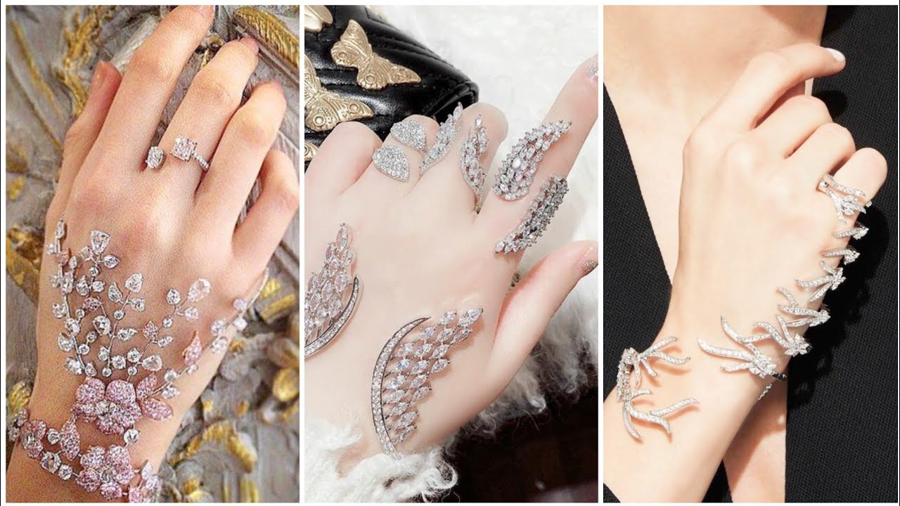 most beautiful and most wearing woman hand jewelry of silver braslet ...
