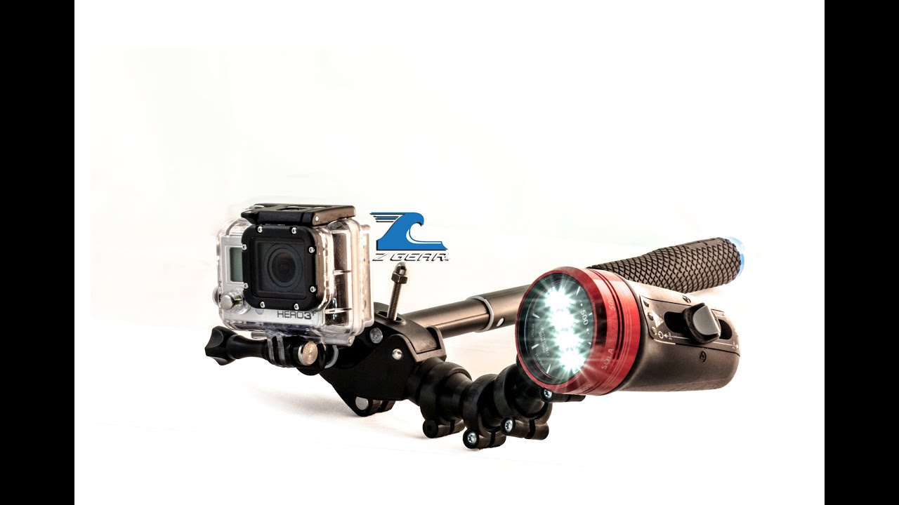 Z Gear Professional Monopole Light Mount - YouTube
