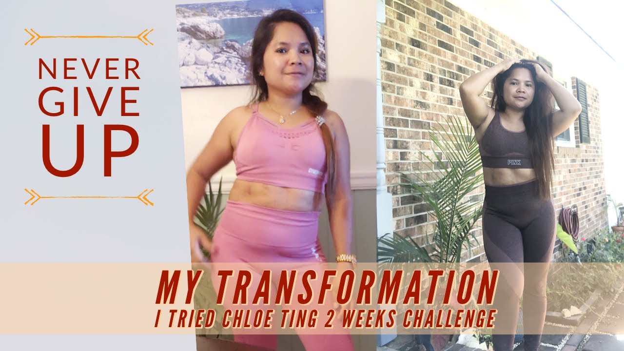 My transformation. I tried Chloe Ting challenge #chloeTing # ...
