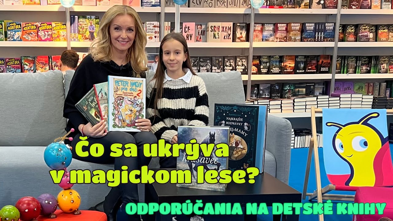 Čo sa ukrýva v magickom lese? | Knihy od Stonožky - YouTube