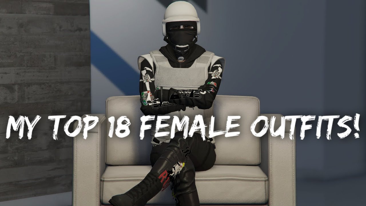GTA 5 Online | My Top 18 Female Tryhard Outfit Components Of All Time ...
