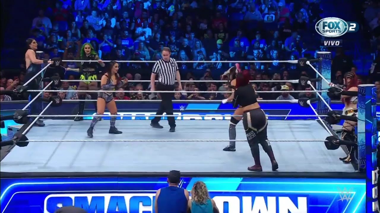 Damage CTRL Vs Raquel Rodriguez, Shotzi & Roxanne Pérez- WWE Smackdown ...
