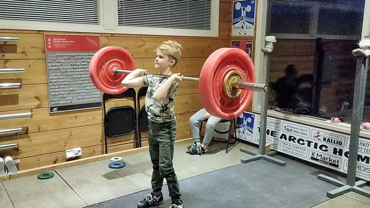 Heavy Training Of The Weightlifting Kids! 20.1.2022 - YouTube