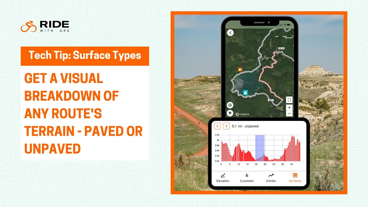 Surface Types: Get a Visual Breakdown of Any Route's Terrain - Paved or ...