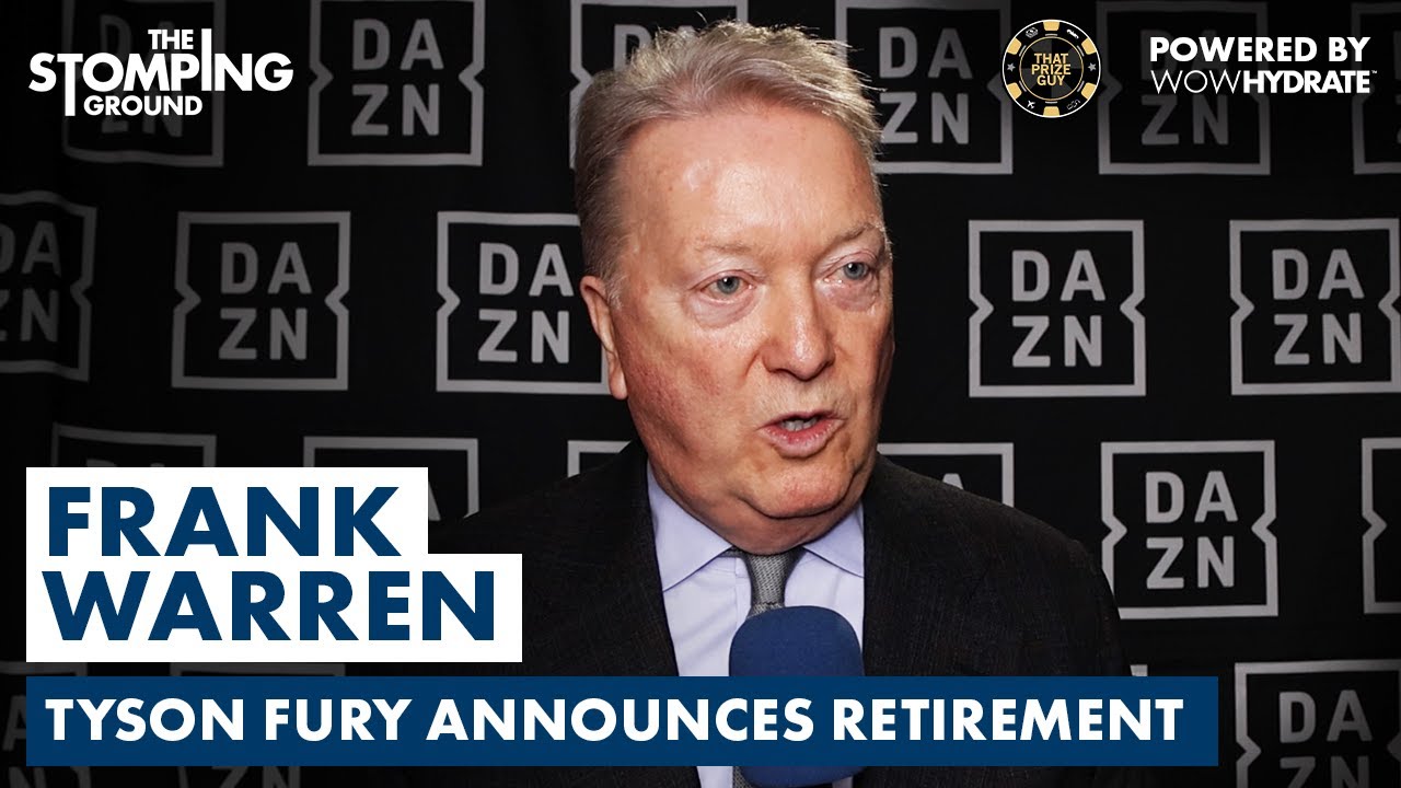 Frank Warren DISMISSES Tyson Fury Fake-Retirement & SLAMS Ben Shalom ...