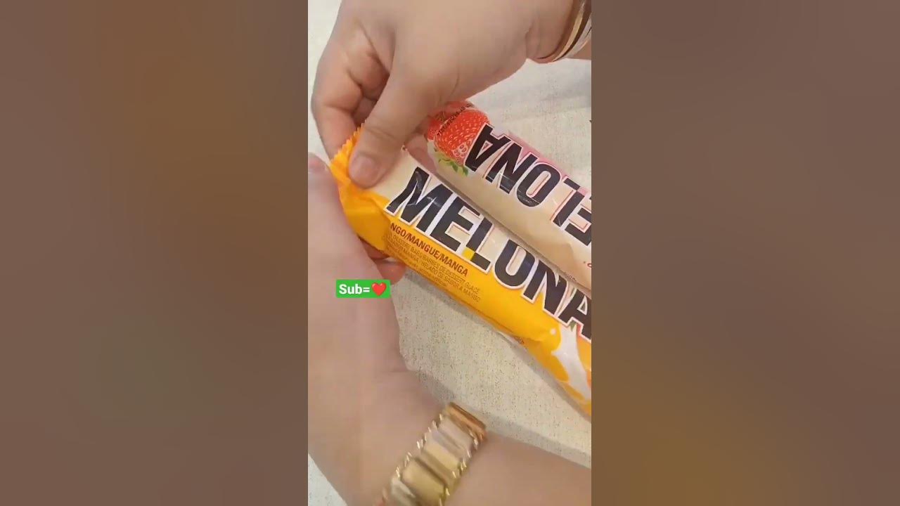 Asmr Melona Korean Ice Cream 🤤 Mango 🥭 Flavor Asmr Viral Trending Shorts Fyp Icecream