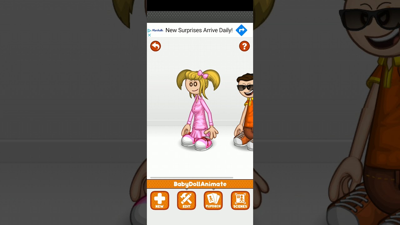 I made BabydollAnimate In Papa Louie. - YouTube