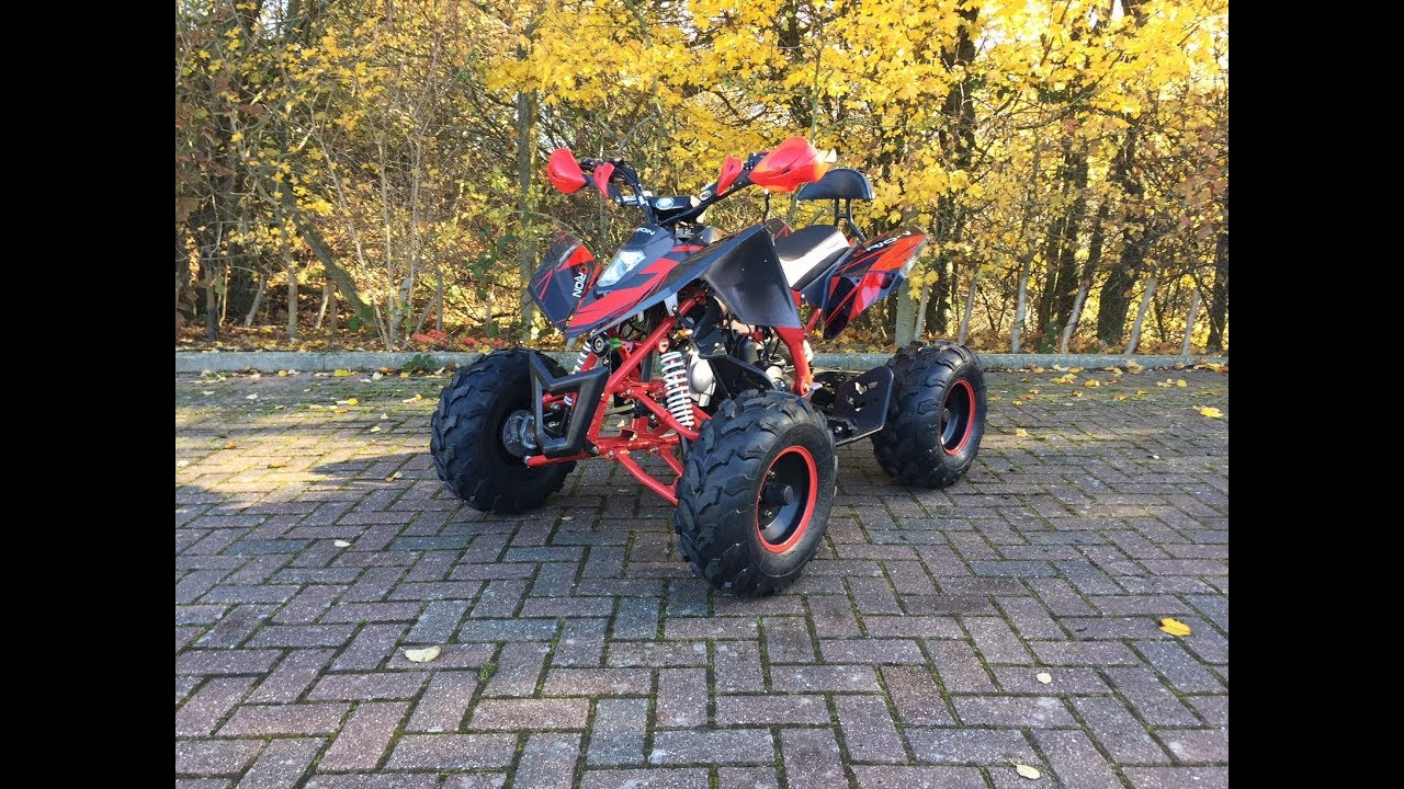 Storm 125cc Sniper Quad Bike With Reverse - YouTube