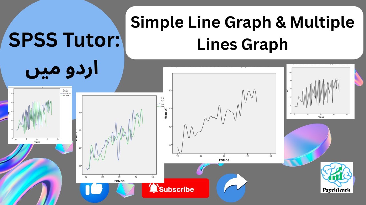 SPSS Tutor Simple Line Graph & Multiple Lines Graph - YouTube