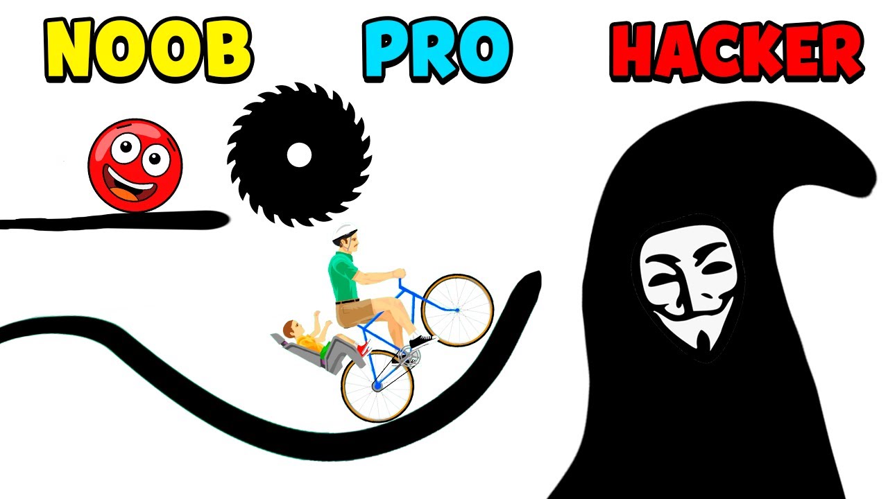 NOOB vs PRO vs HACKER - Draw The Line 3D - YouTube