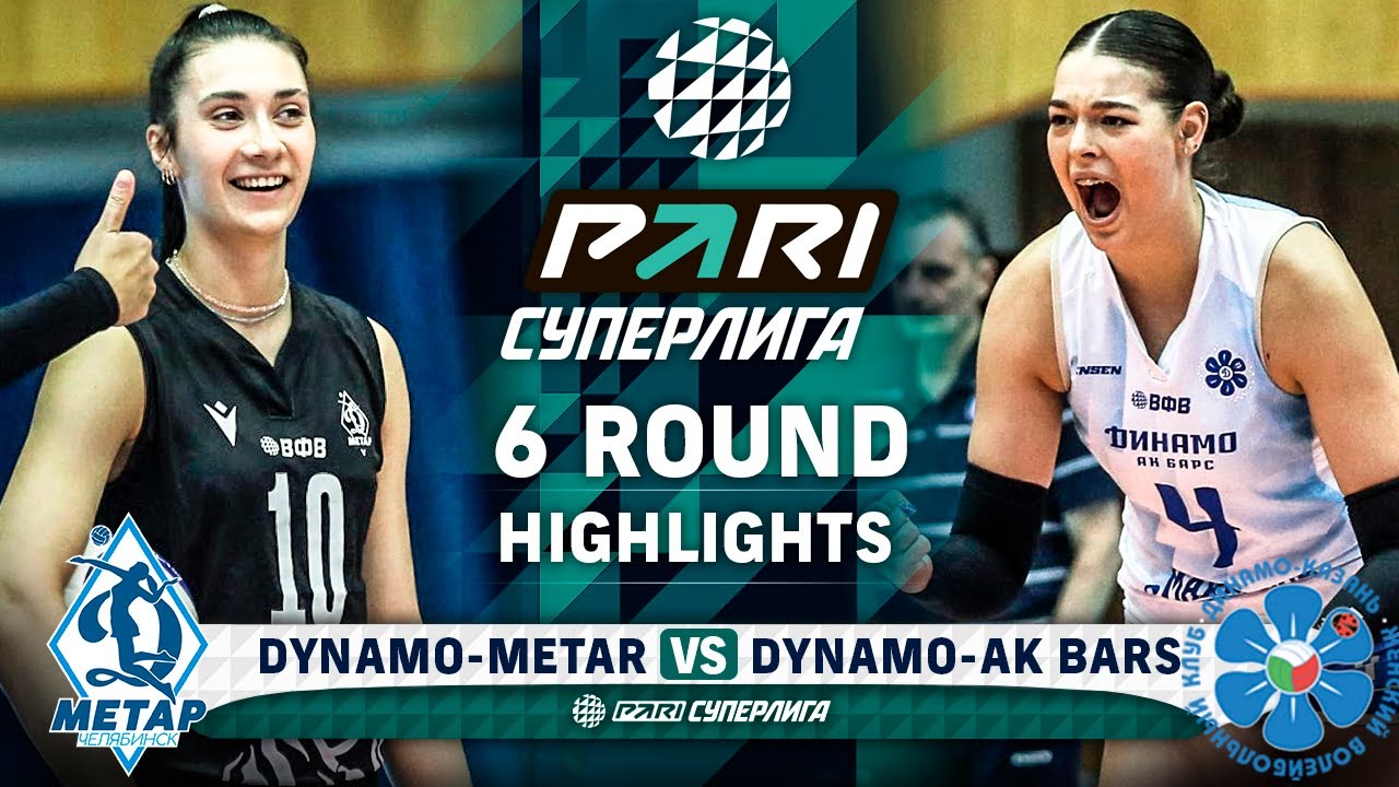 Dynamo-Metar vs. Dynamo-Ak Bars | HIGHLIGHTS | 6 Round | Pari ...