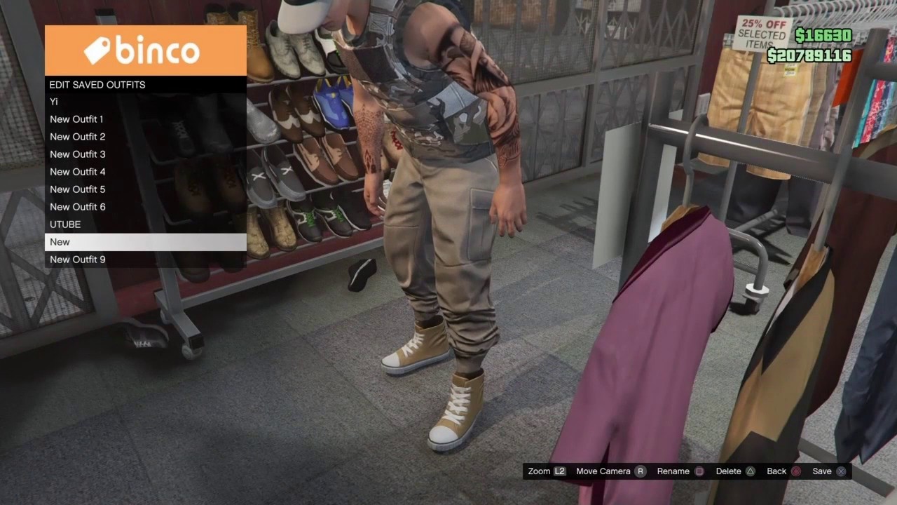 Gta 5 tan try hard modded outfit 1 .37 - YouTube