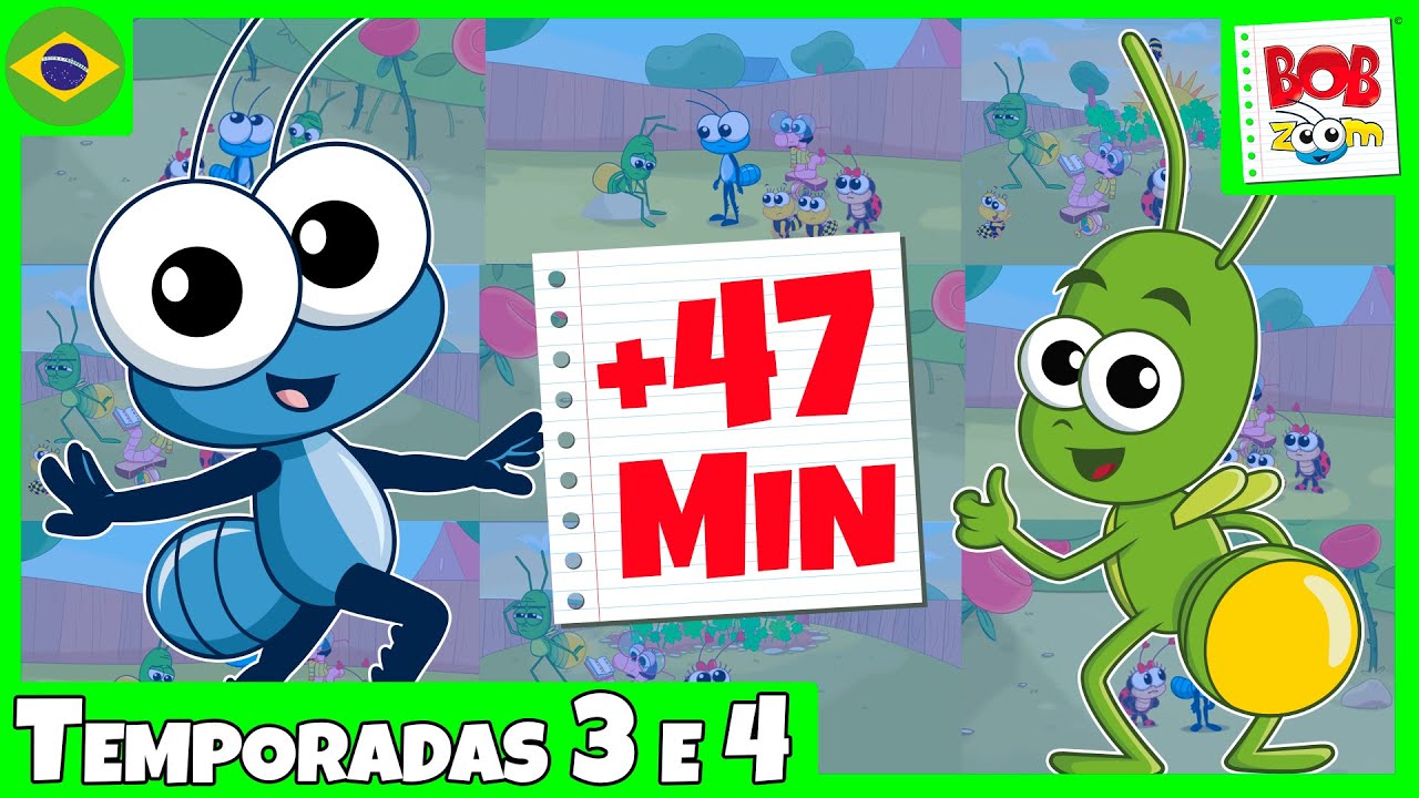 Temporadas 3 e 4 - Completo | Bob Zoom | Vídeo Infantil Musical Oficial ...