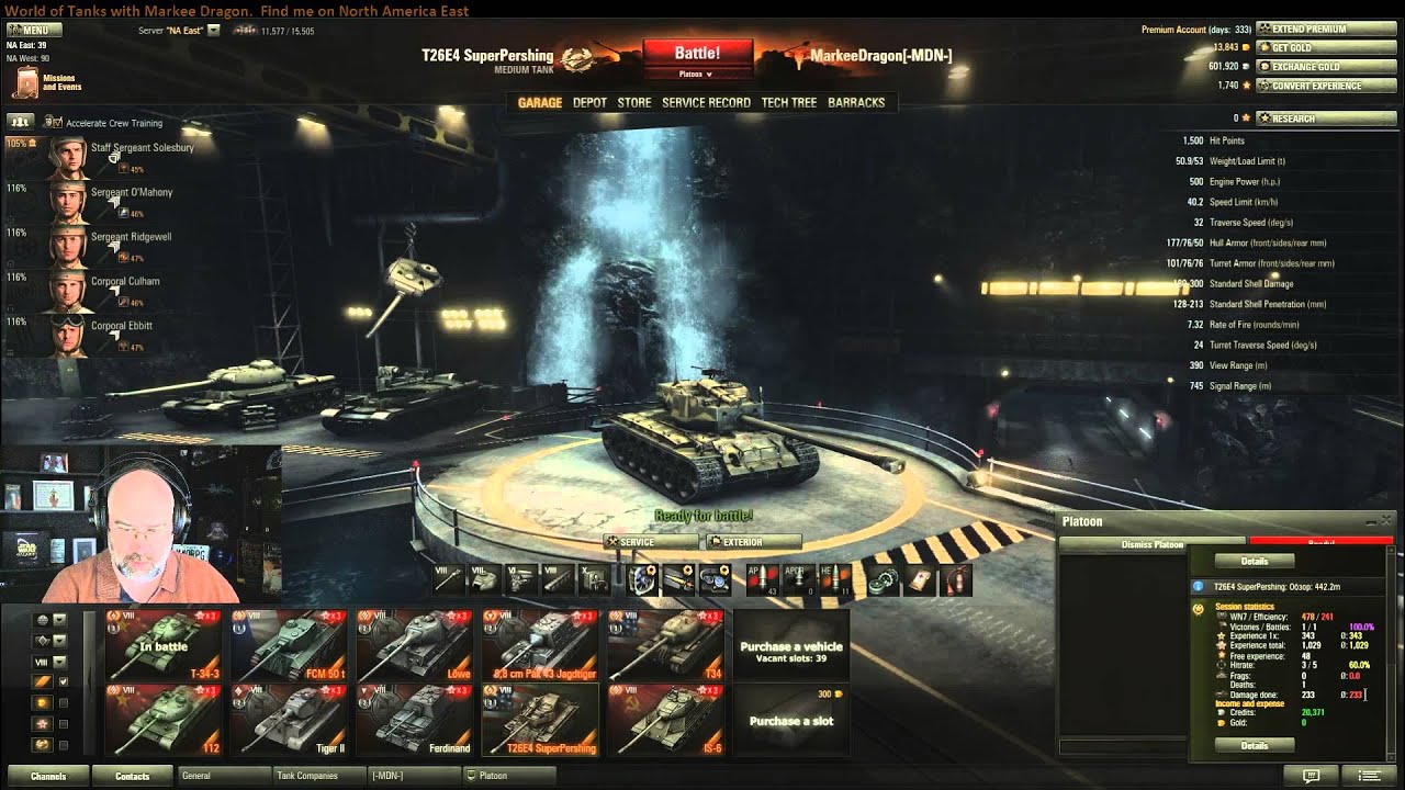 WoT T26E4 Super Pershing, LTP and TOG II Gameplay Episode 221 - World ...