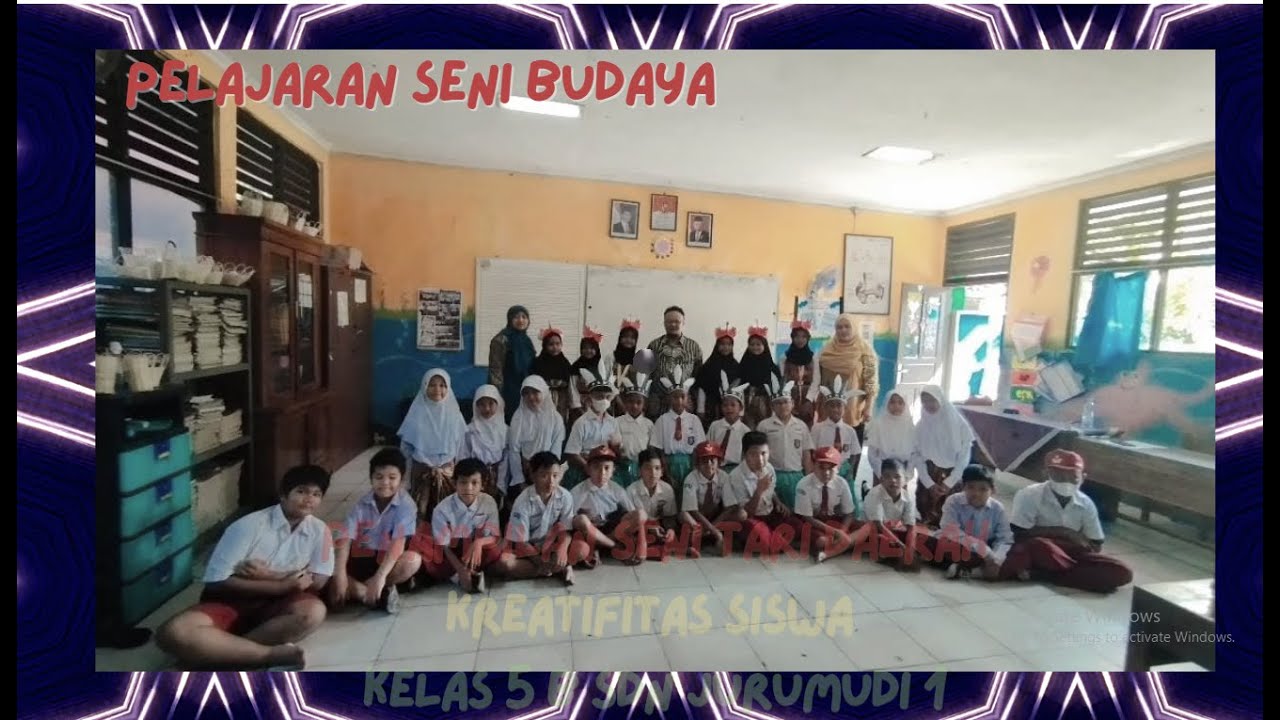 Tari Daerah Kreatifitas Siswa Kelas 5 B SDN Jurumudi 1 Kecamatan Benda ...