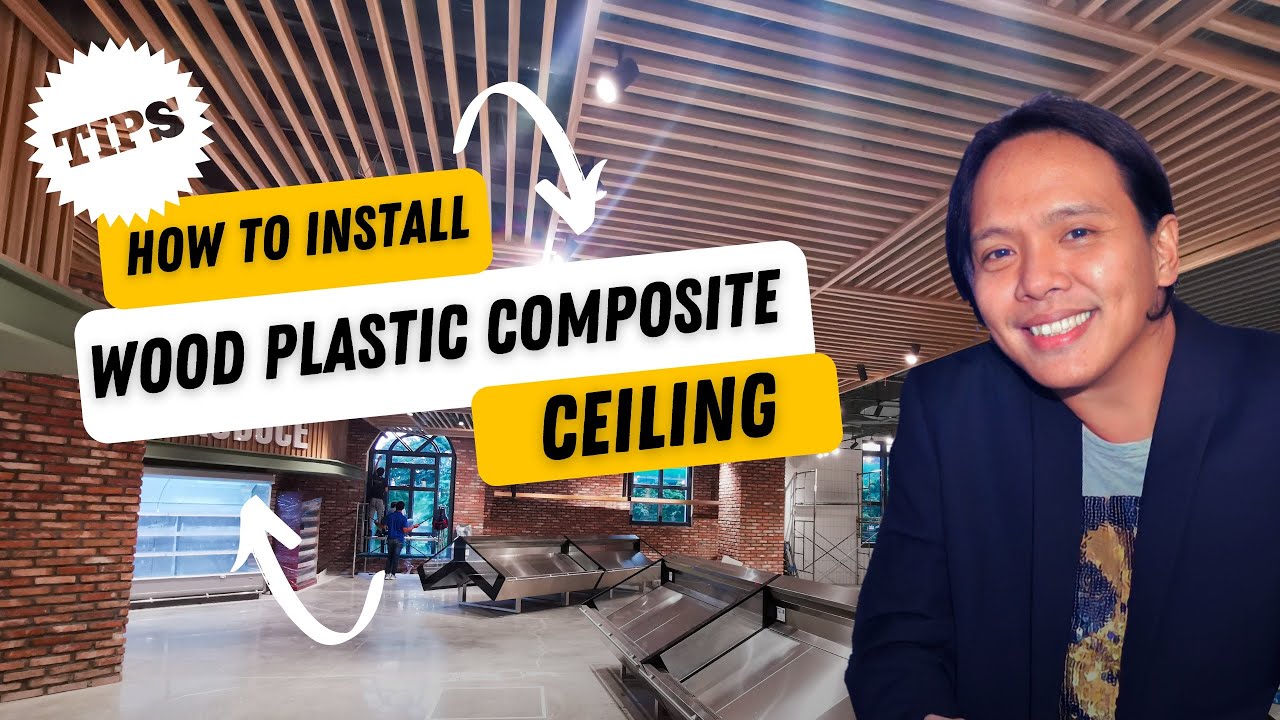 HOW TO INSTALL WPC CEILING - YouTube