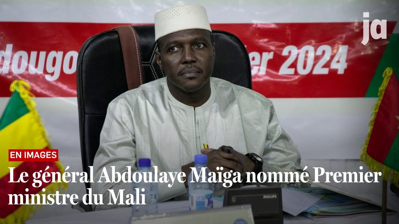 Le général Abdoulaye Maïga nommé Premier ministre du Mali - YouTube