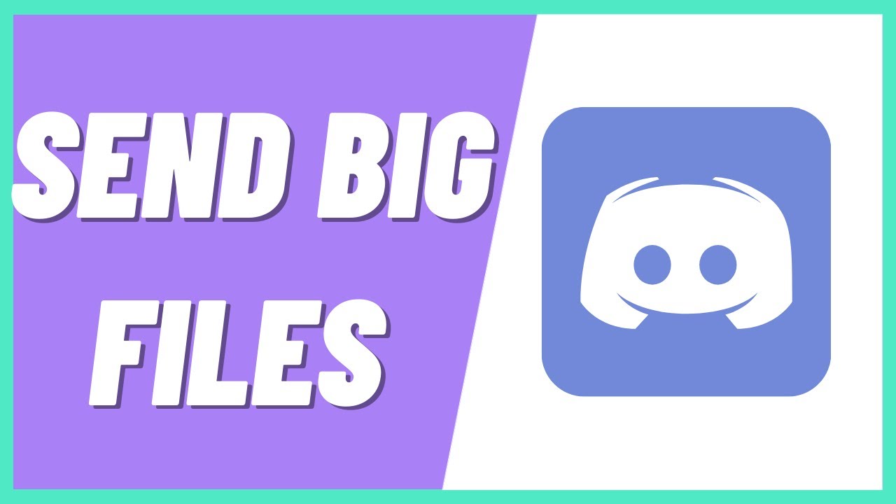 How TO Send Big Files On Discord - YouTube