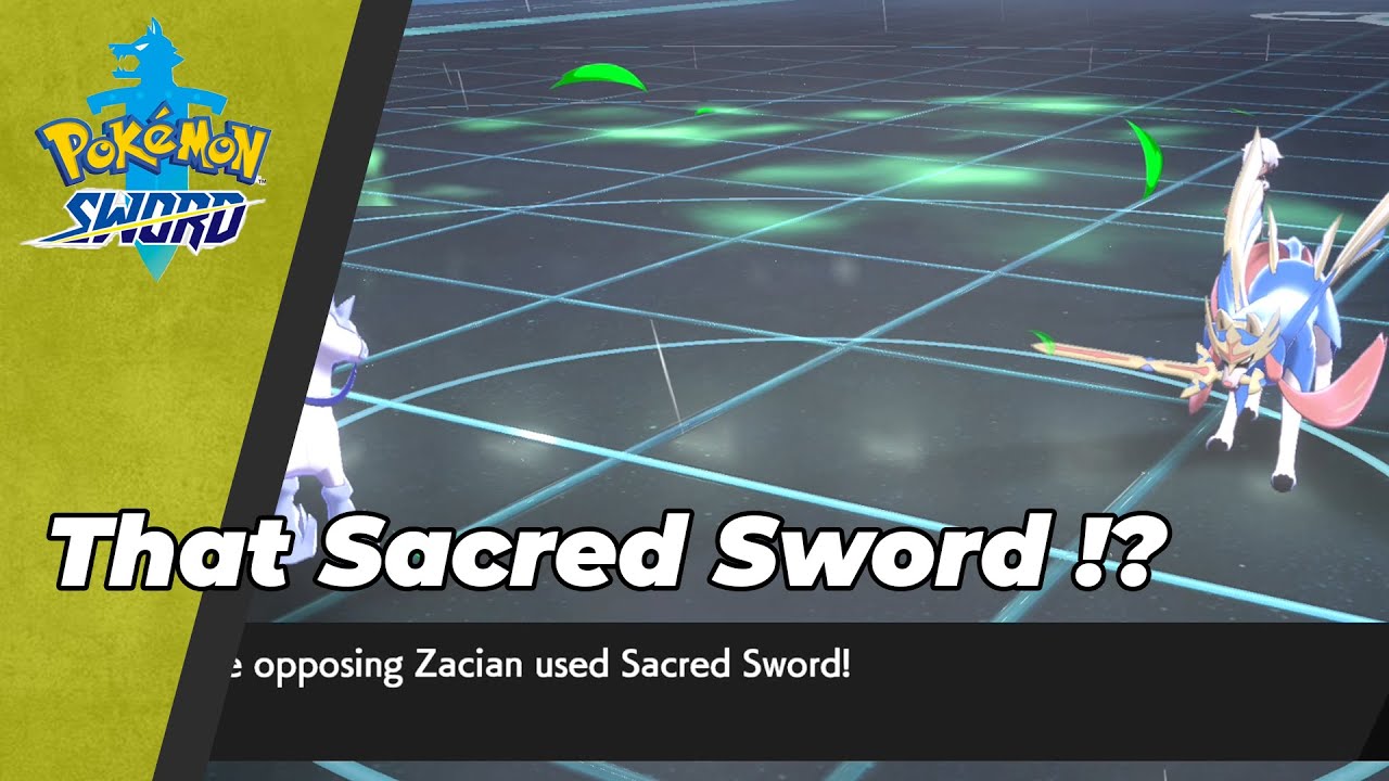 THIS IS HOW SACRED SWORD WORKS ?! | Competitive Pokemon VGC Series 12 ...