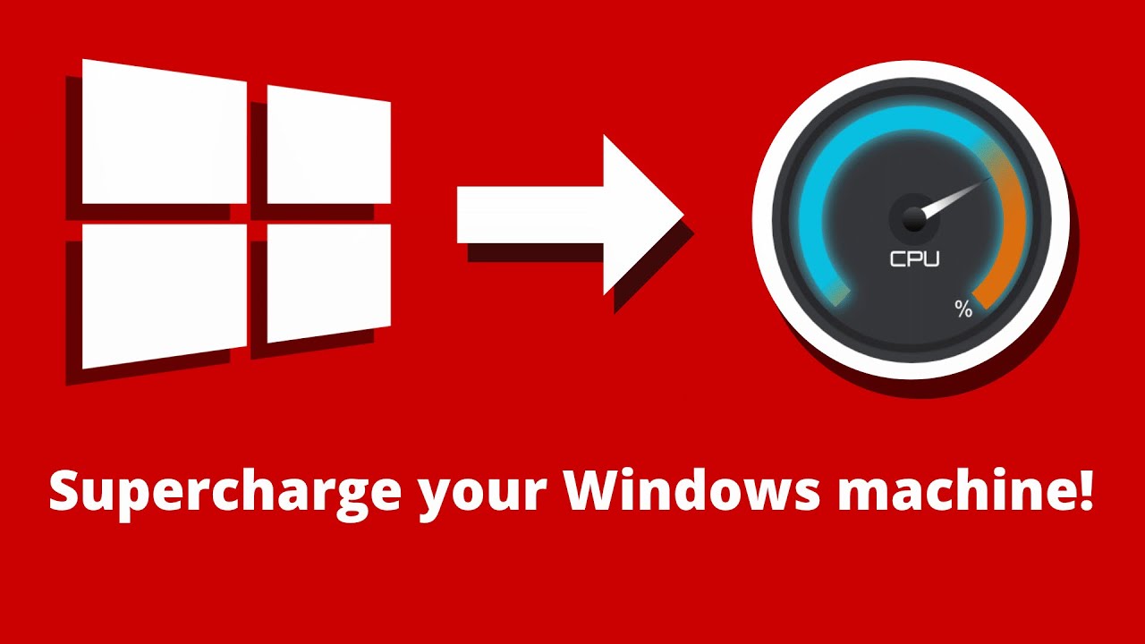 Supercharge your Windows machine! - YouTube
