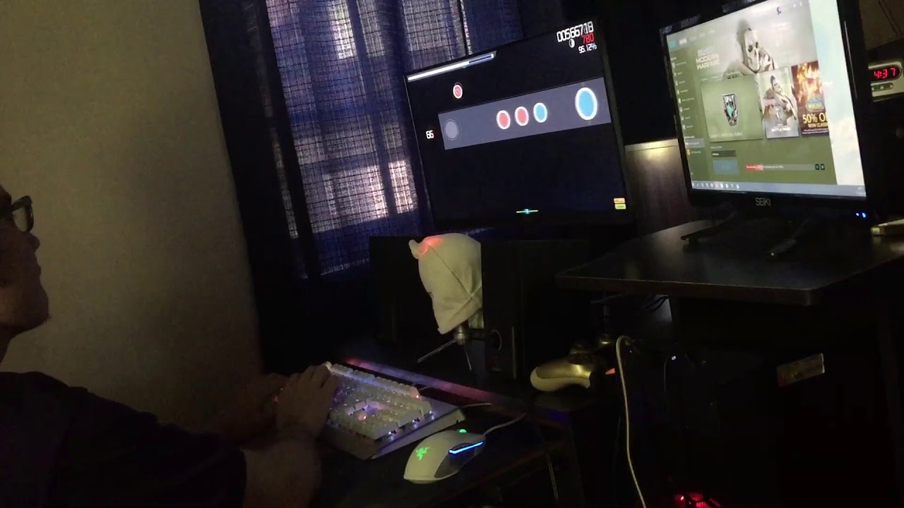 osu!taiko liveplay - YouTube