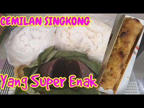 sangat enak ubi singkong di masak di bambu