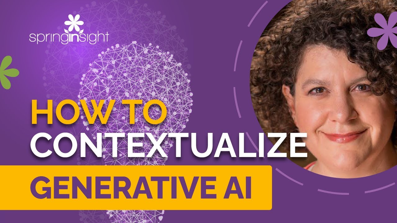 How to Contextualize Generative AI for Subject Matter Experts - YouTube