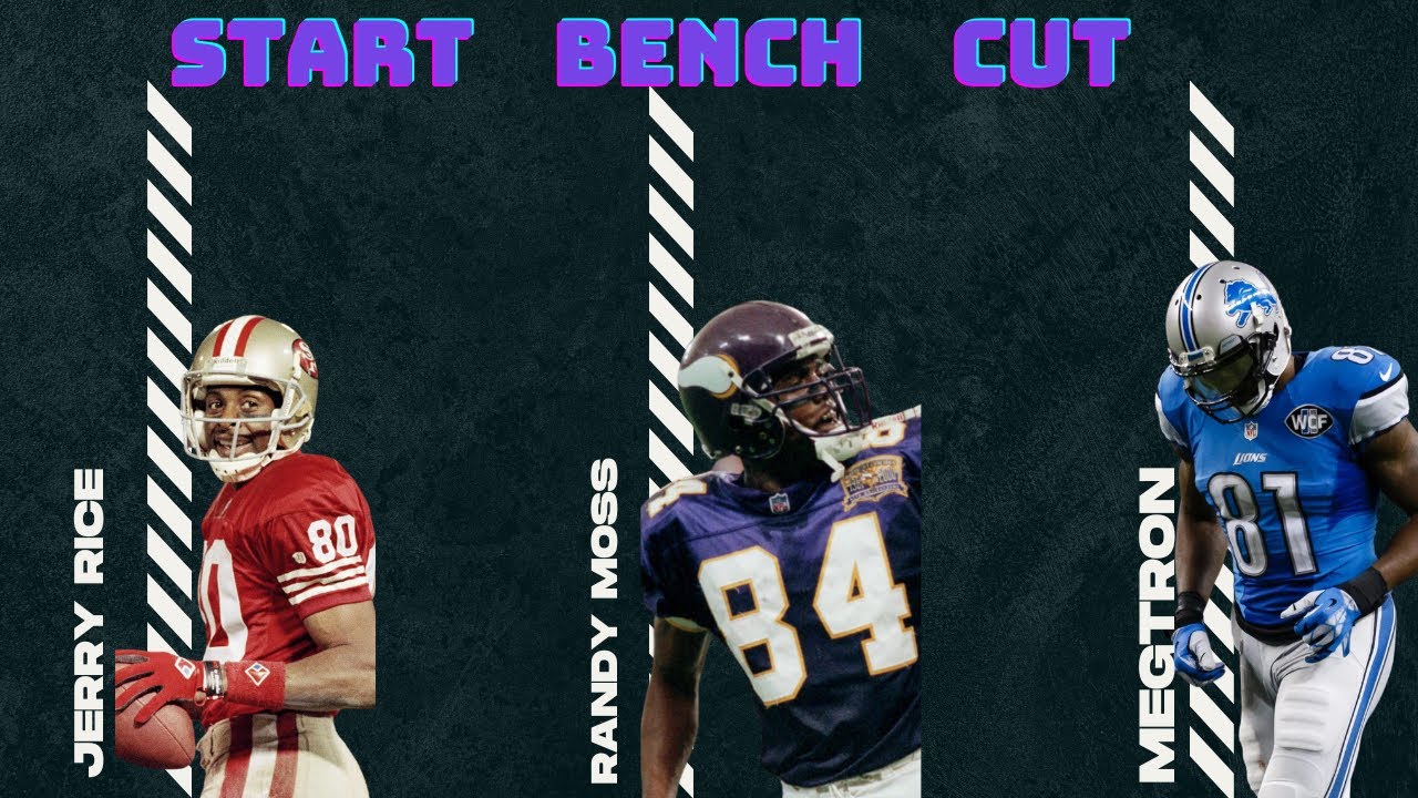 NFL: Start, Bench, Cut - YouTube
