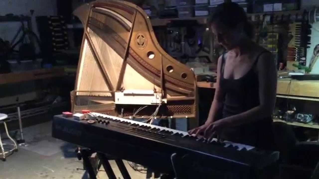 The Magnet Harp - YouTube