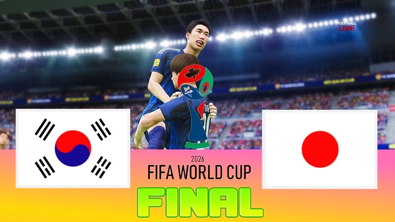SOUTH KOREA vs JAPAN - Final FIFA World Cup 2026 | Full Match All Goals ...