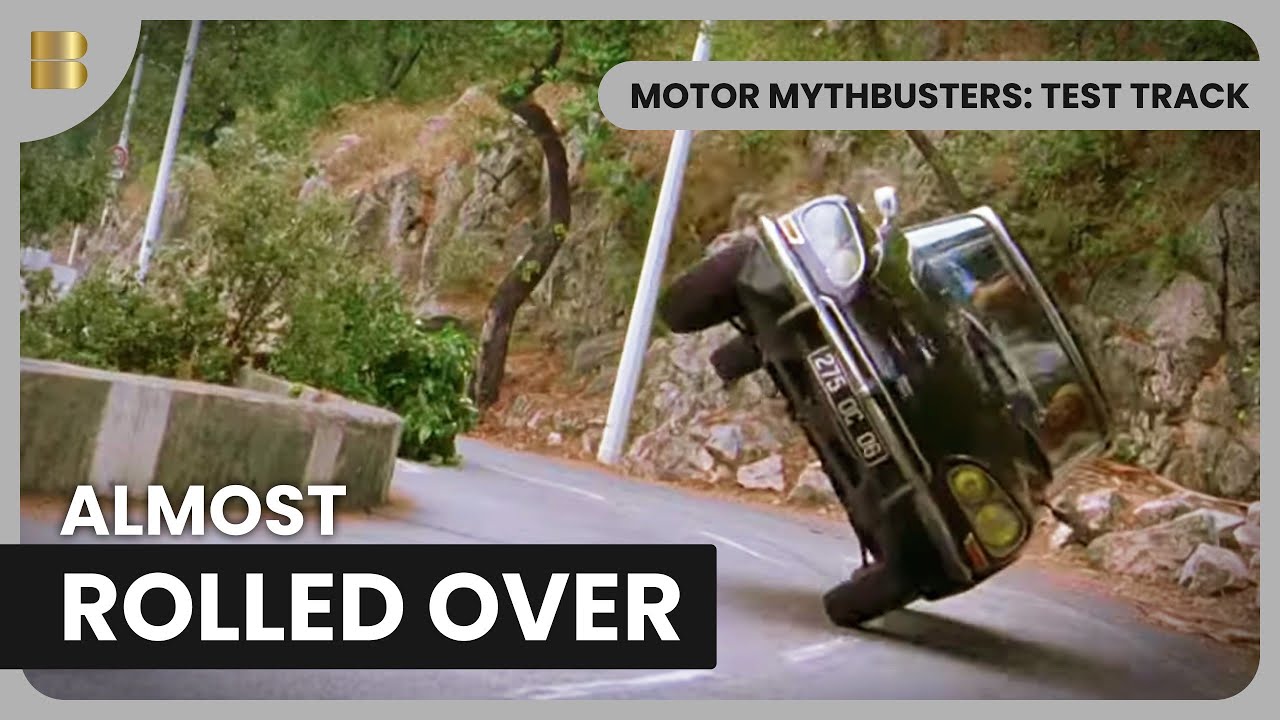 Car Drives on Two Wheels Motor Mythbusters Test - YouTube