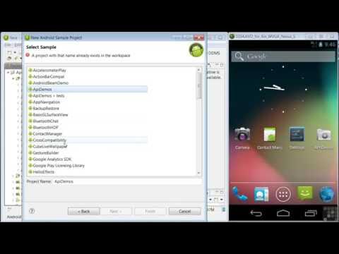 Android API Demos App Part 1 - YouTube