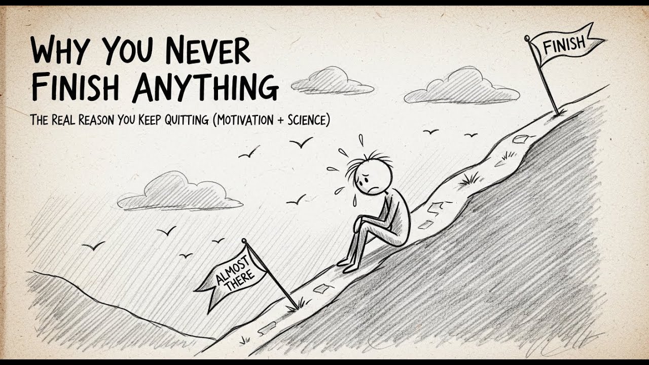 Why You Never Finish Anything — The Real Reason You Keep Quitting ...