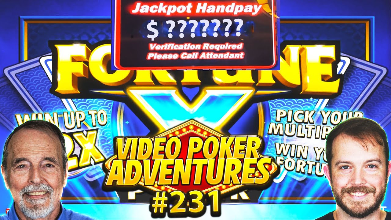 ANOTHER Fortune X Hand Pay! We Are Dancing!! Video Poker Adventures 231 ...