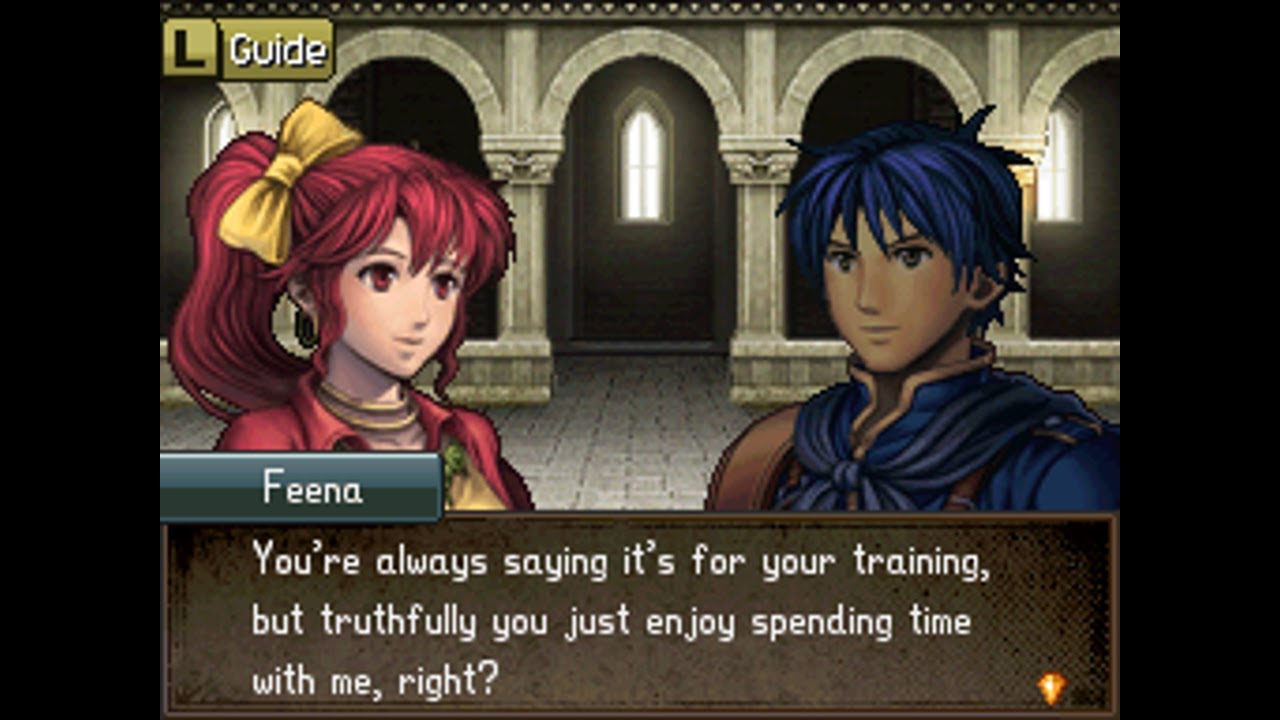 FE: New Mystery of the Emblem - Feena and My Unit Support Conversations ...