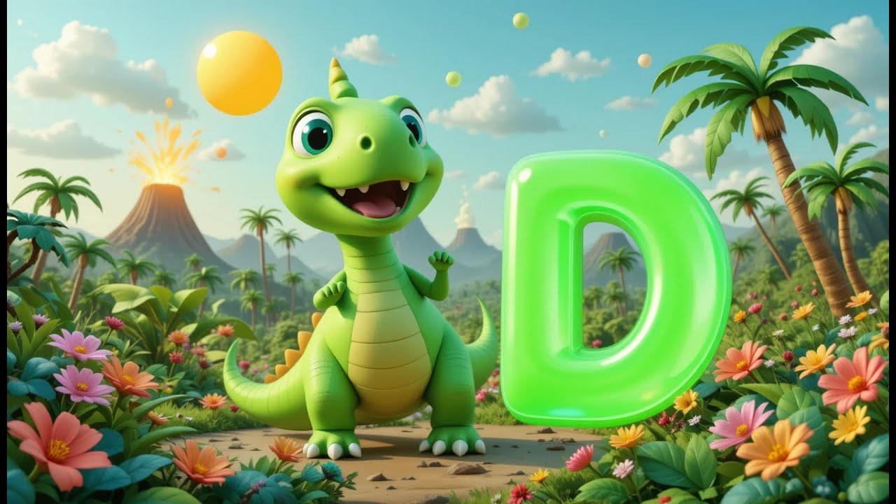 D is for Dog | ABC Animal Song for Kids | Learn the Alphabet with ...