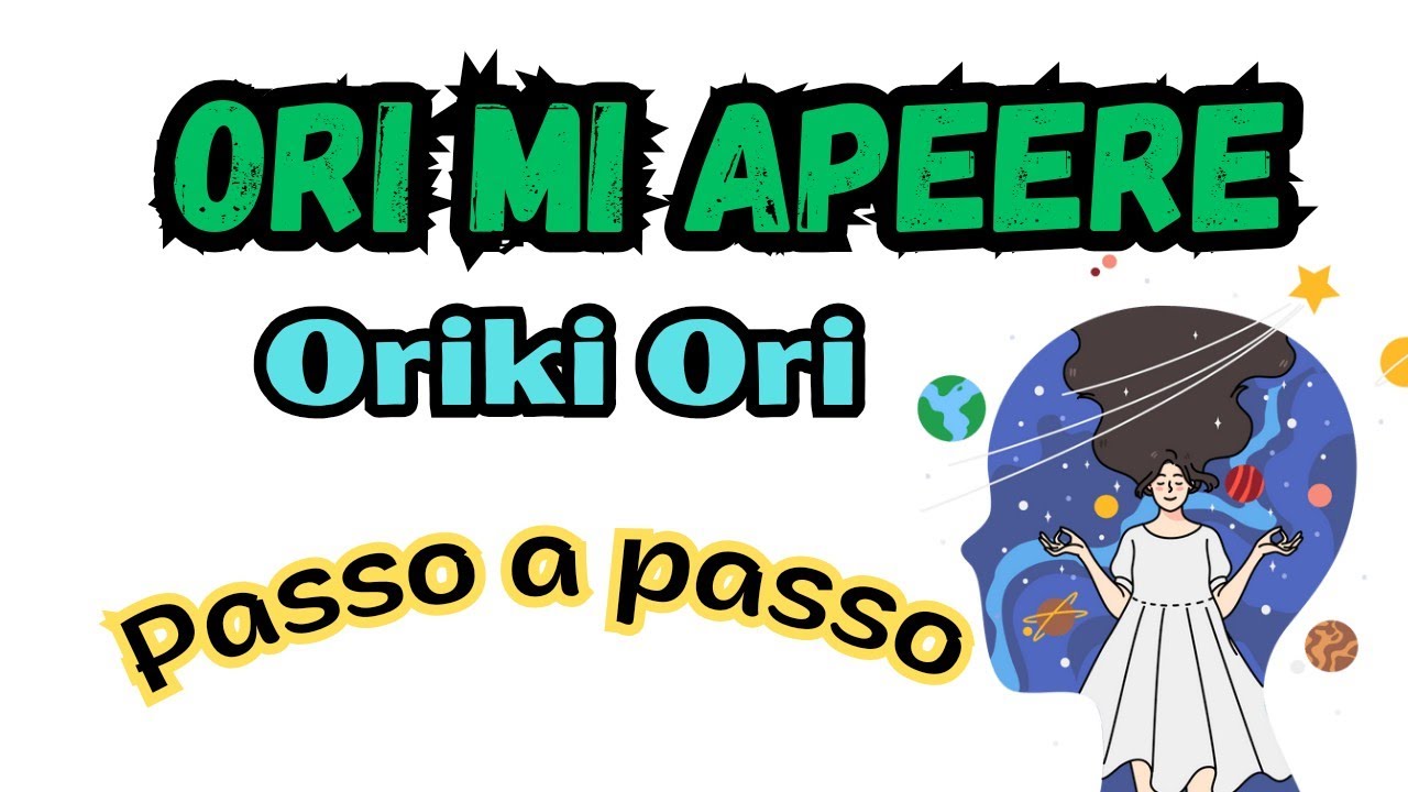 Ori mi Apeere - Oriki Ori passo a passo - YouTube