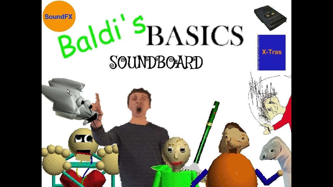 Baldi's Basics Sounds - YouTube