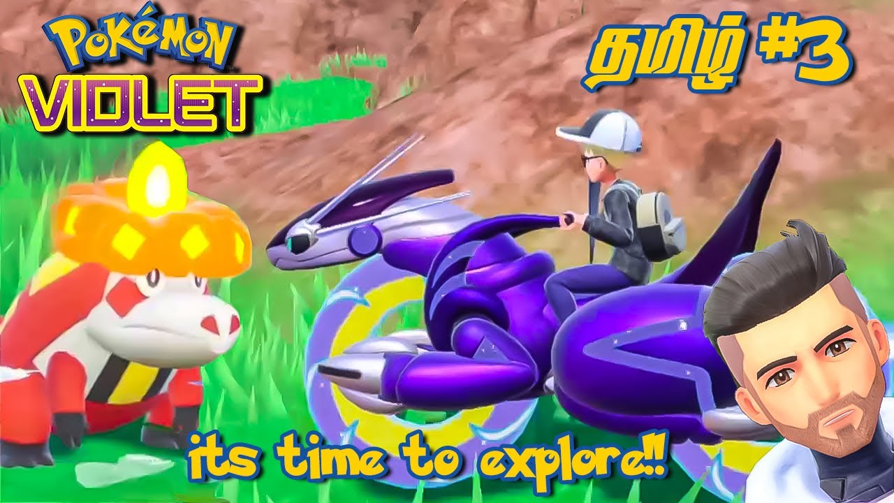 Pokemon Violet Gameplay #3 - Starter Evolution - Riding New Legendary ...