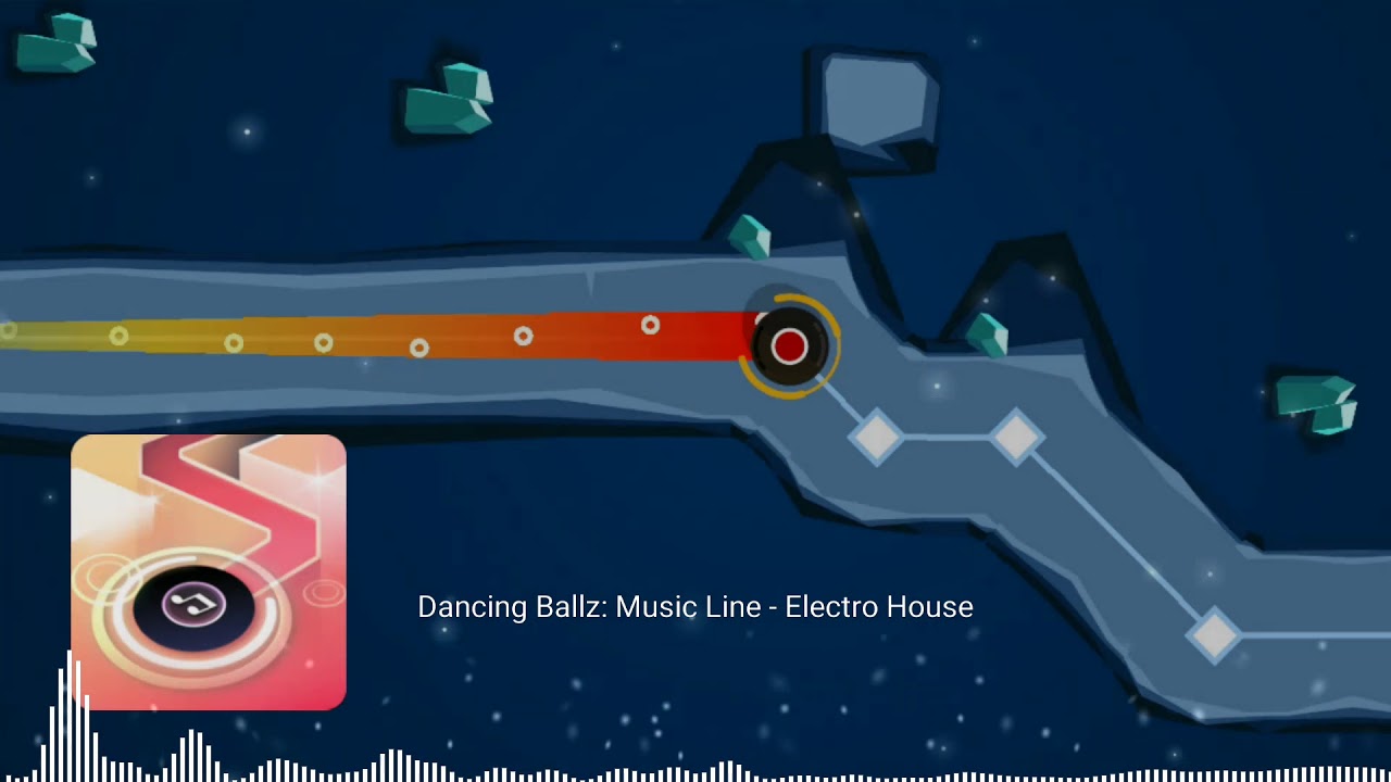 Dancing Ballz: Music Line - Electro House - Game Music - YouTube