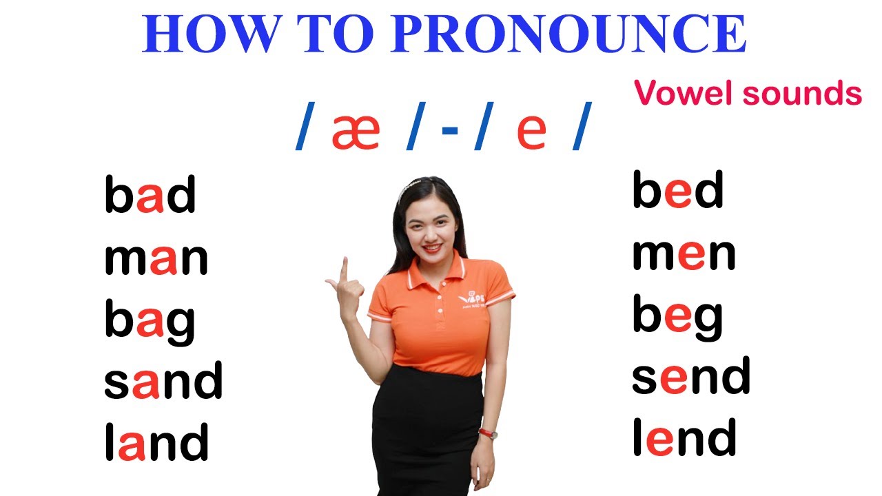 How to pronounce æ and e sounds in English | Vowel Sounds | IPA - YouTube