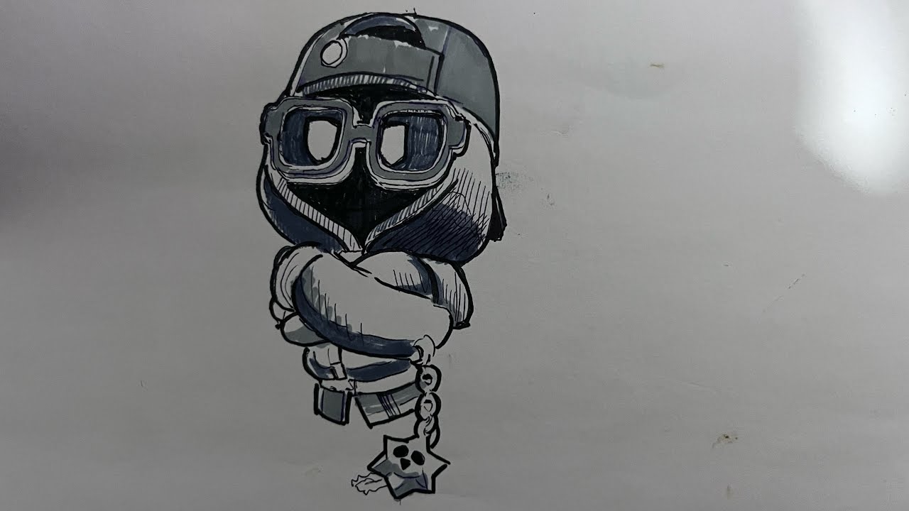 How to draw Shade || Brawl Stars Shade Drawing - YouTube