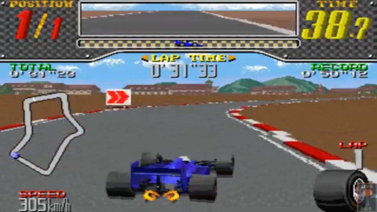 Racing Beat - Taito Z System Hardware - Blue Player Car - U.K ...