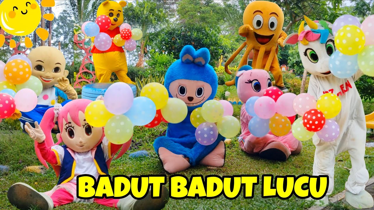 LAGU NAIK BECAK TERBARU versi BADUT BADUT LUCU | FULL KLIP BADUT ...