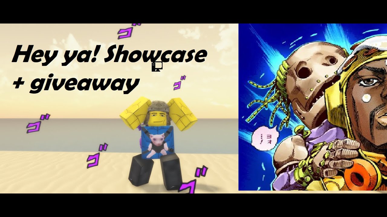 Stand Power Hey ya! Showcase + Giveaway! - YouTube