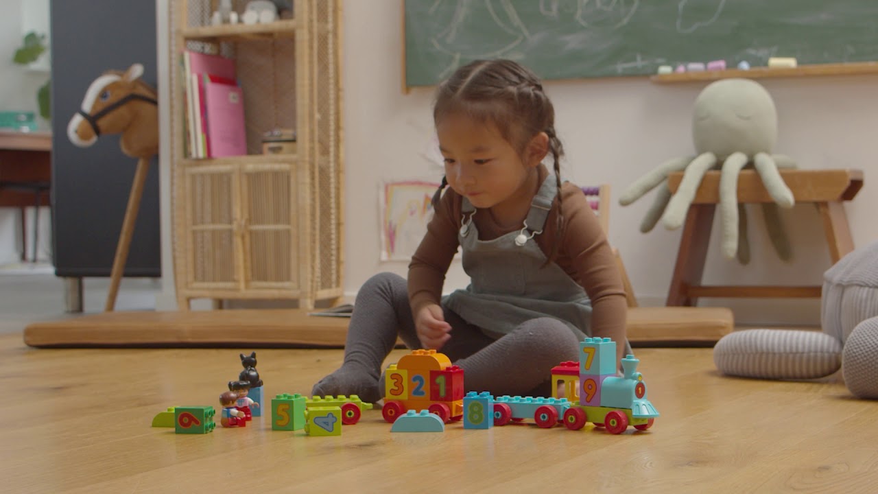 LEGO 10847 DUPLO Number train @2TTOYSLEGOPLAYMOBILCOBI - YouTube